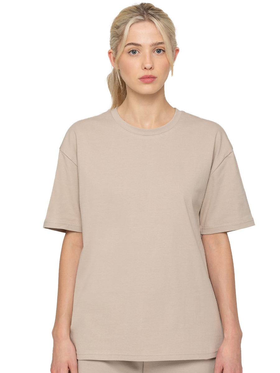 Basic Oversized T-Shirt - Oatmeal – ENZO Jeans